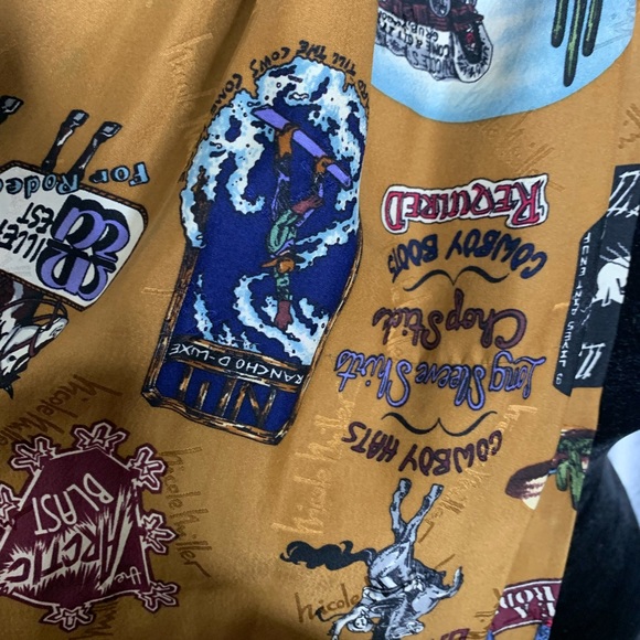 Nicole by Nicole Miller | Accessories | Vintage Nicole Miller Silk ...